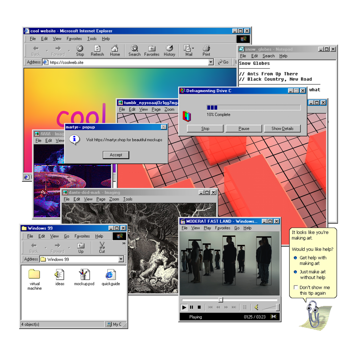 Windows 99 › martyr⁠—